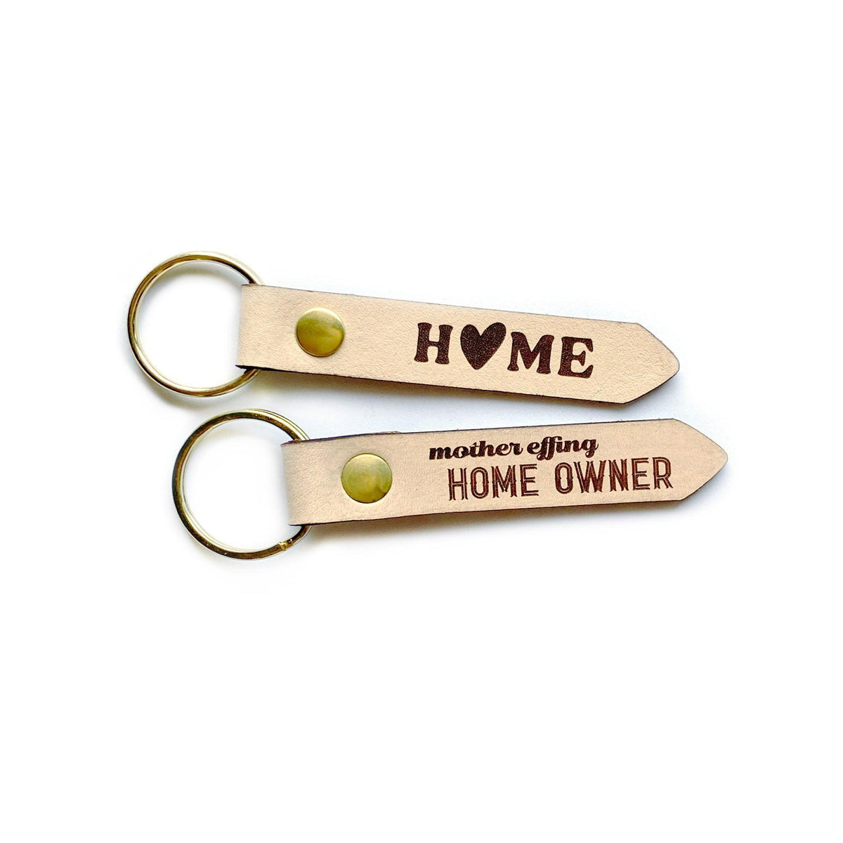 Just Moved, New Home, First House Leather Statement Keychain – Espacio ...